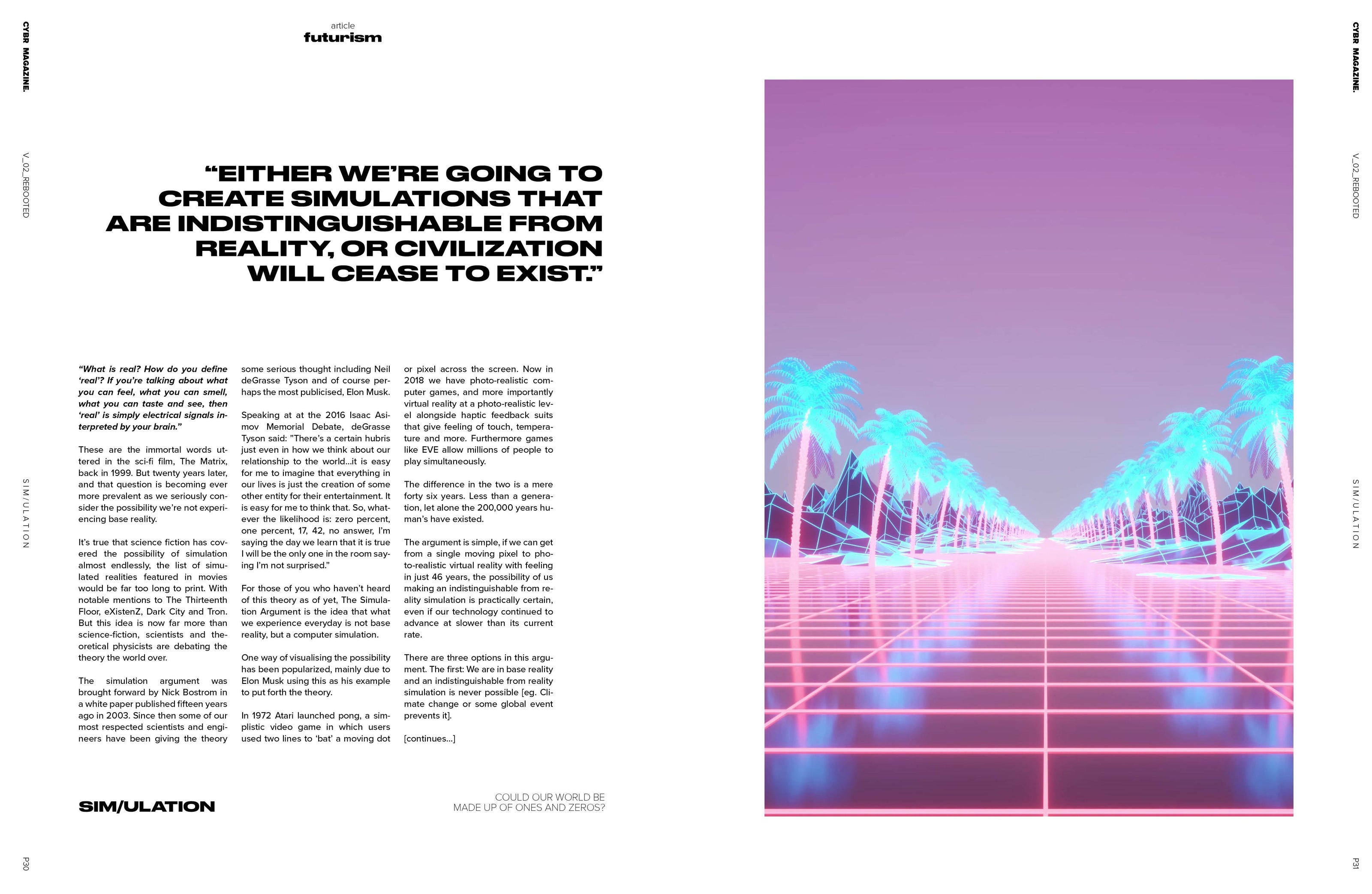 CYBR MAGAZINE 02 PRINT "REBOOTED"